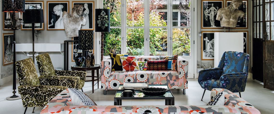 意大利設計師Andrea Dall’Olio的家是場混合質感與色彩的盛宴