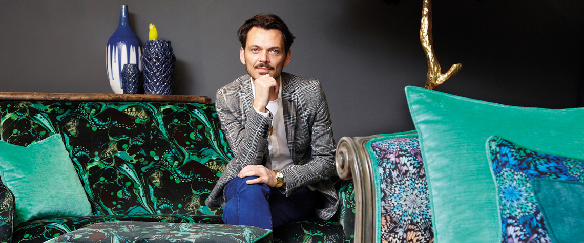 Fashion designer Matthew Williamson on his collection for Duresta