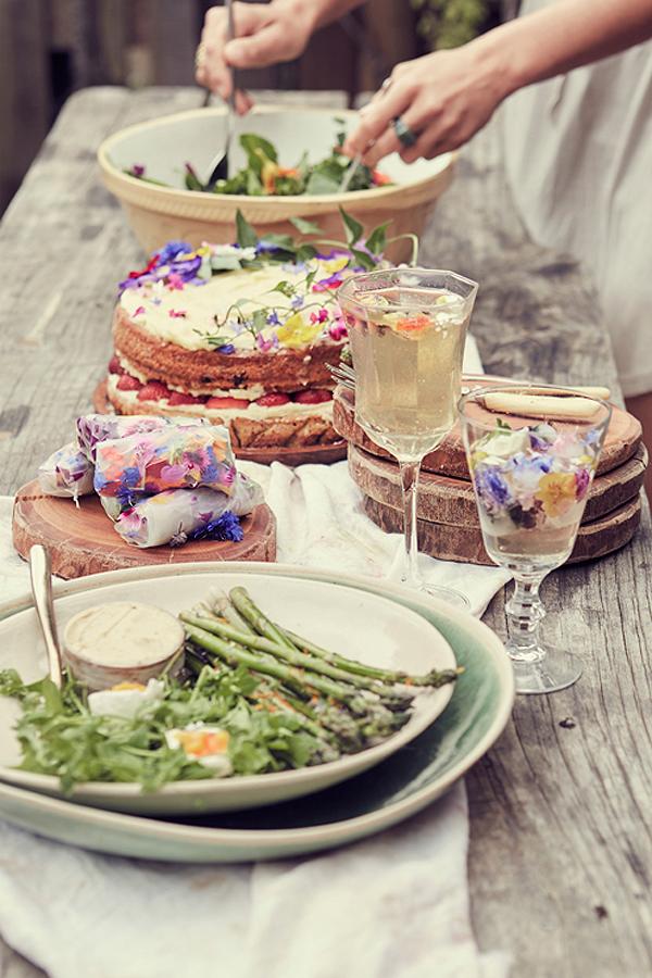 Easy Entertaining: An Appetizing Spring Greens Salad, Paired with ... Easy Entertaining: An Appetizing Spring Greens Salad, Paired with ...
