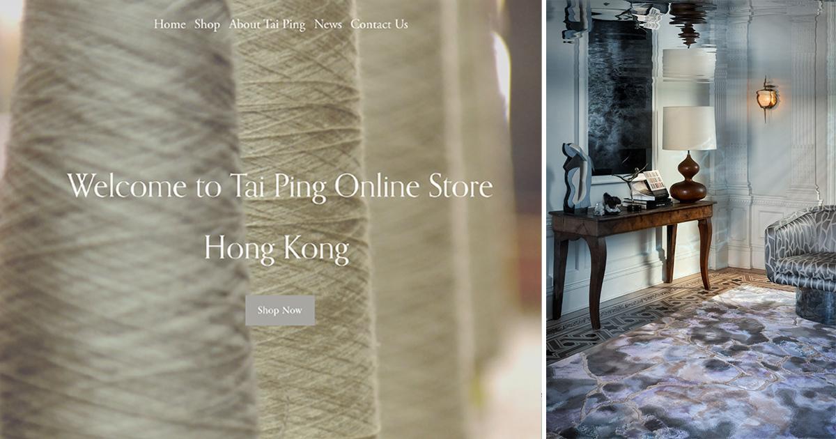 Tai Ping Launches Online Store in Hong Kong